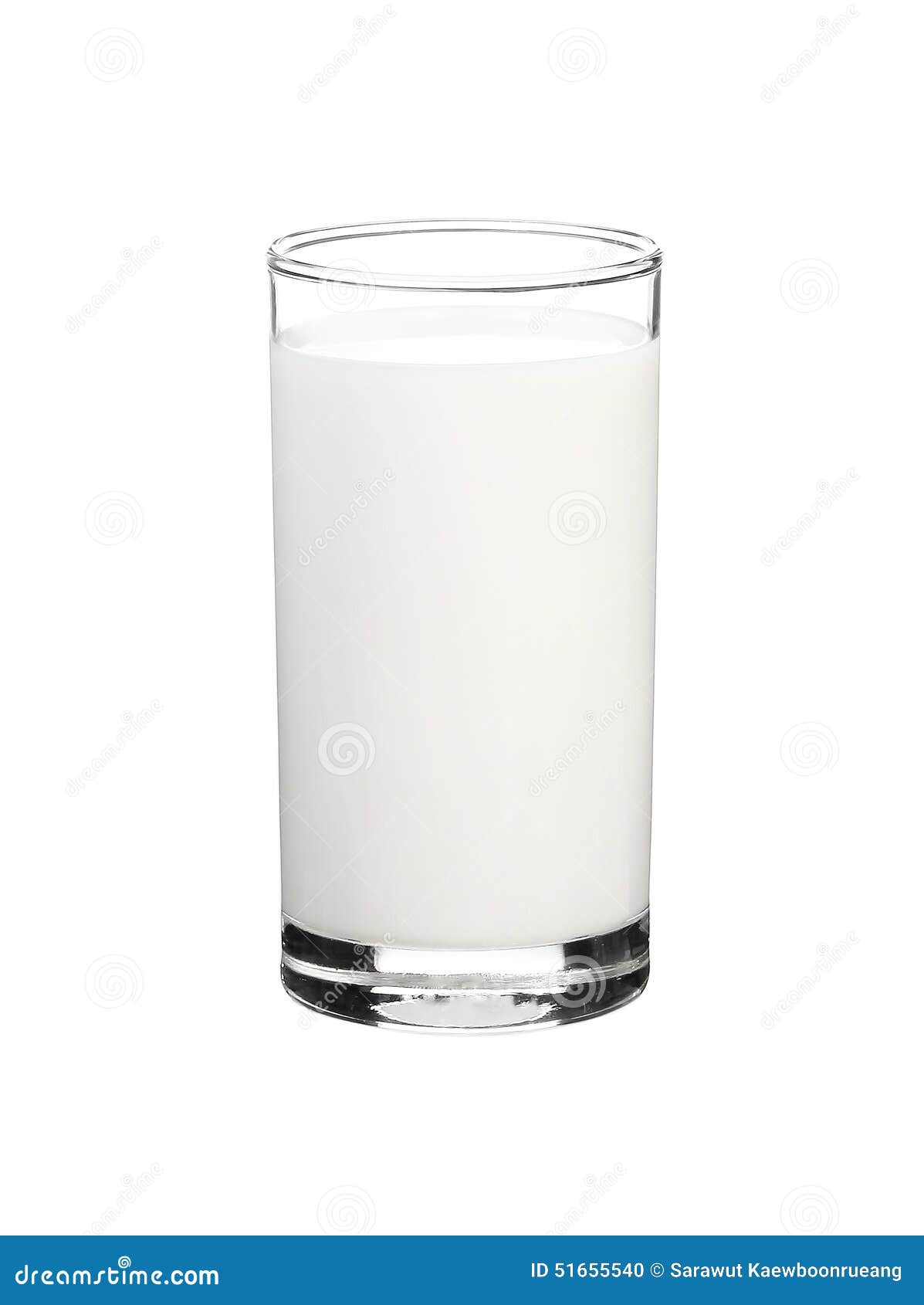 Glass With Milk And Wafer Cookies Isolated On White Background Stock ...