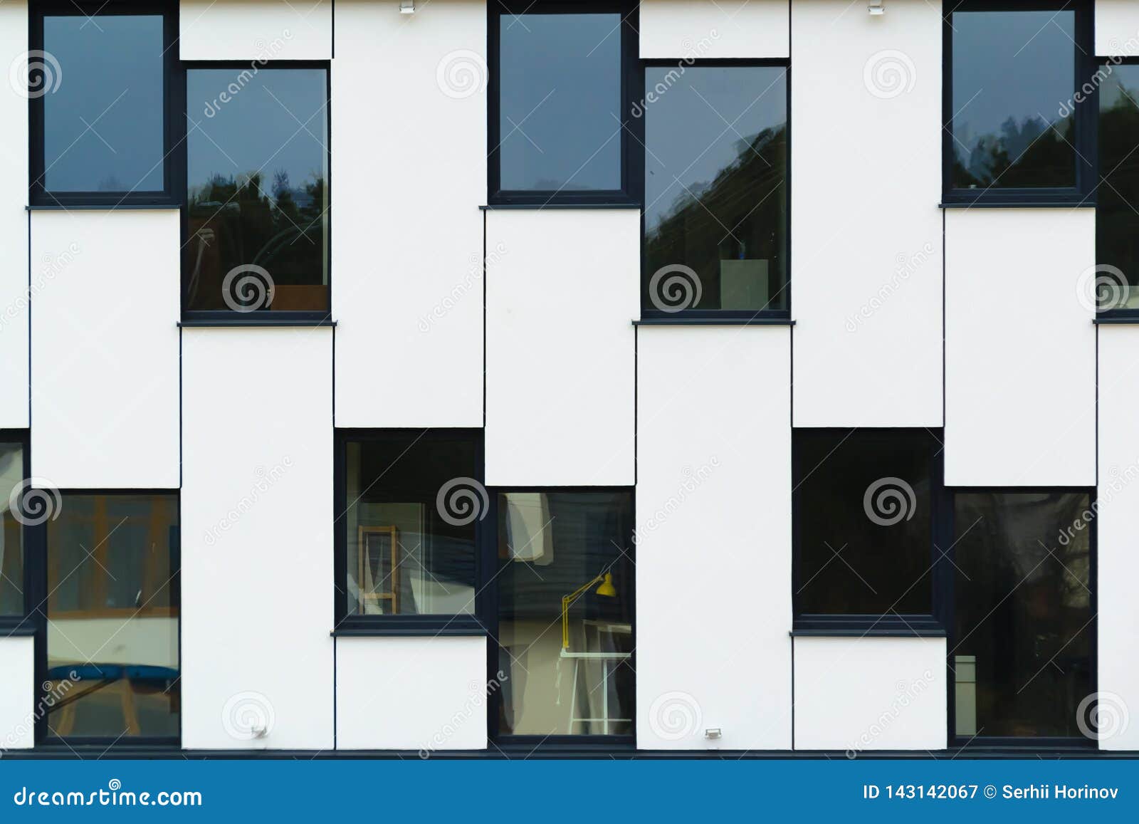 Glass Modern Office Building Windows Flat Lay Editorial Photography ...
