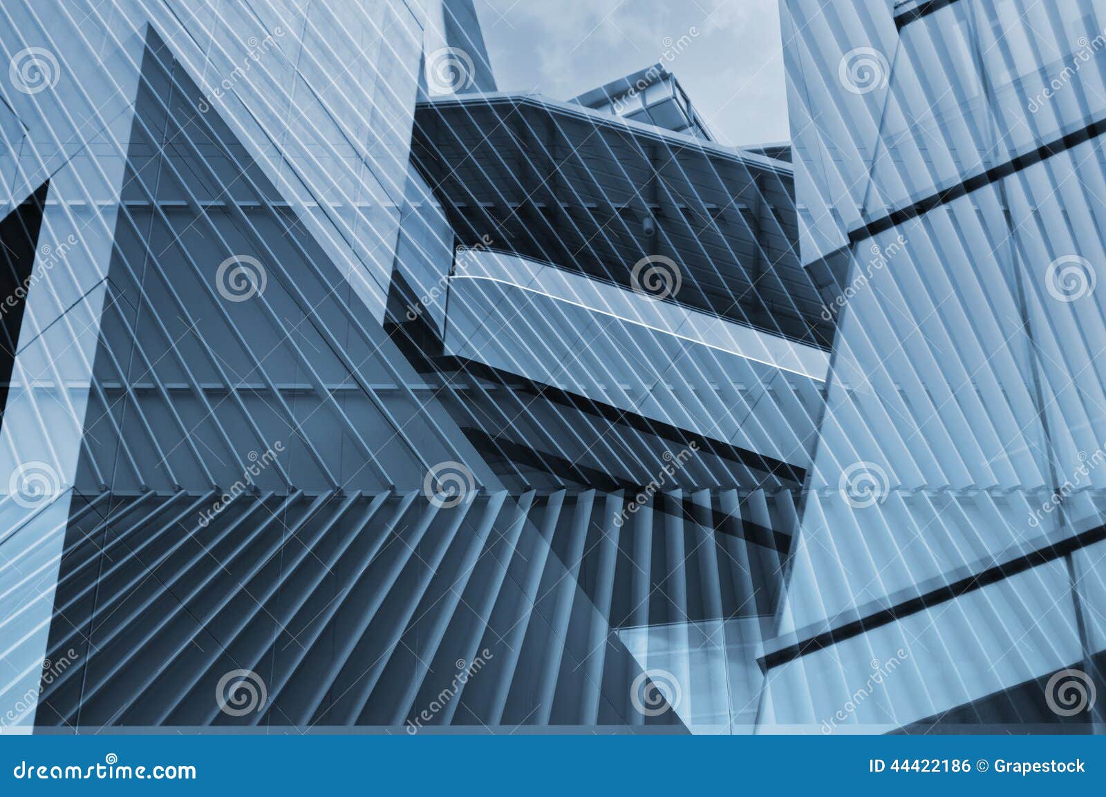Glass of modern tower stock photo. Image of building - 44422186