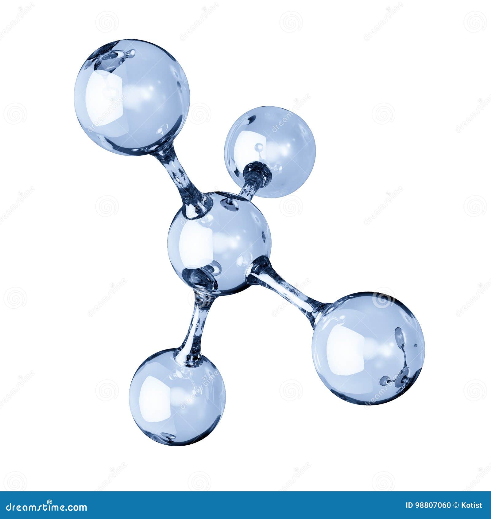 Glass molecule model stock illustration. Illustration of concept - 98807060