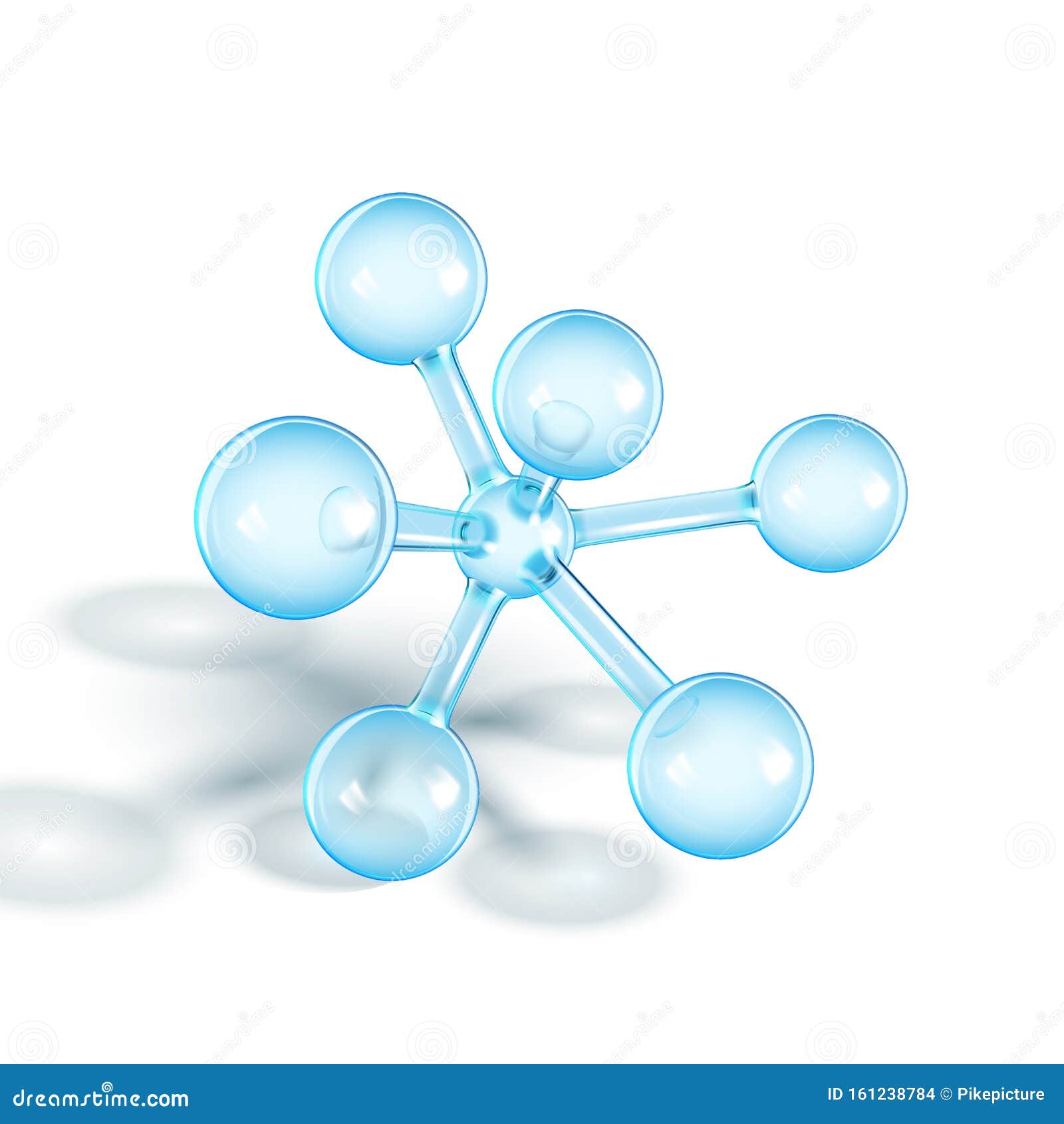 Glass Molecule Pharmaceutical Science Model Vector Stock Vector ...