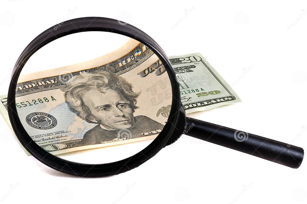 Glass with money stock photo. Image of income, glass, interest - 2897458