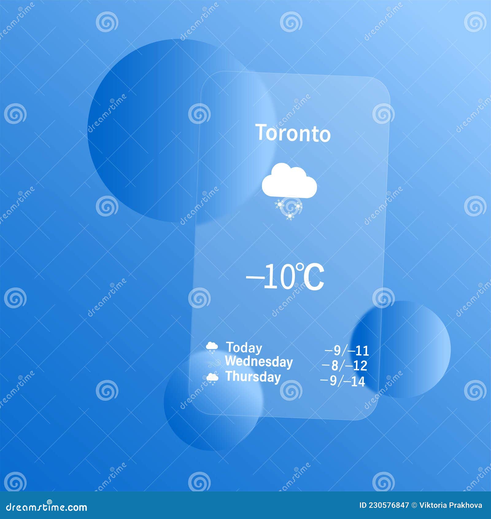 GLASS MORPHISM stock vector. Illustration of cartoon - 230576847