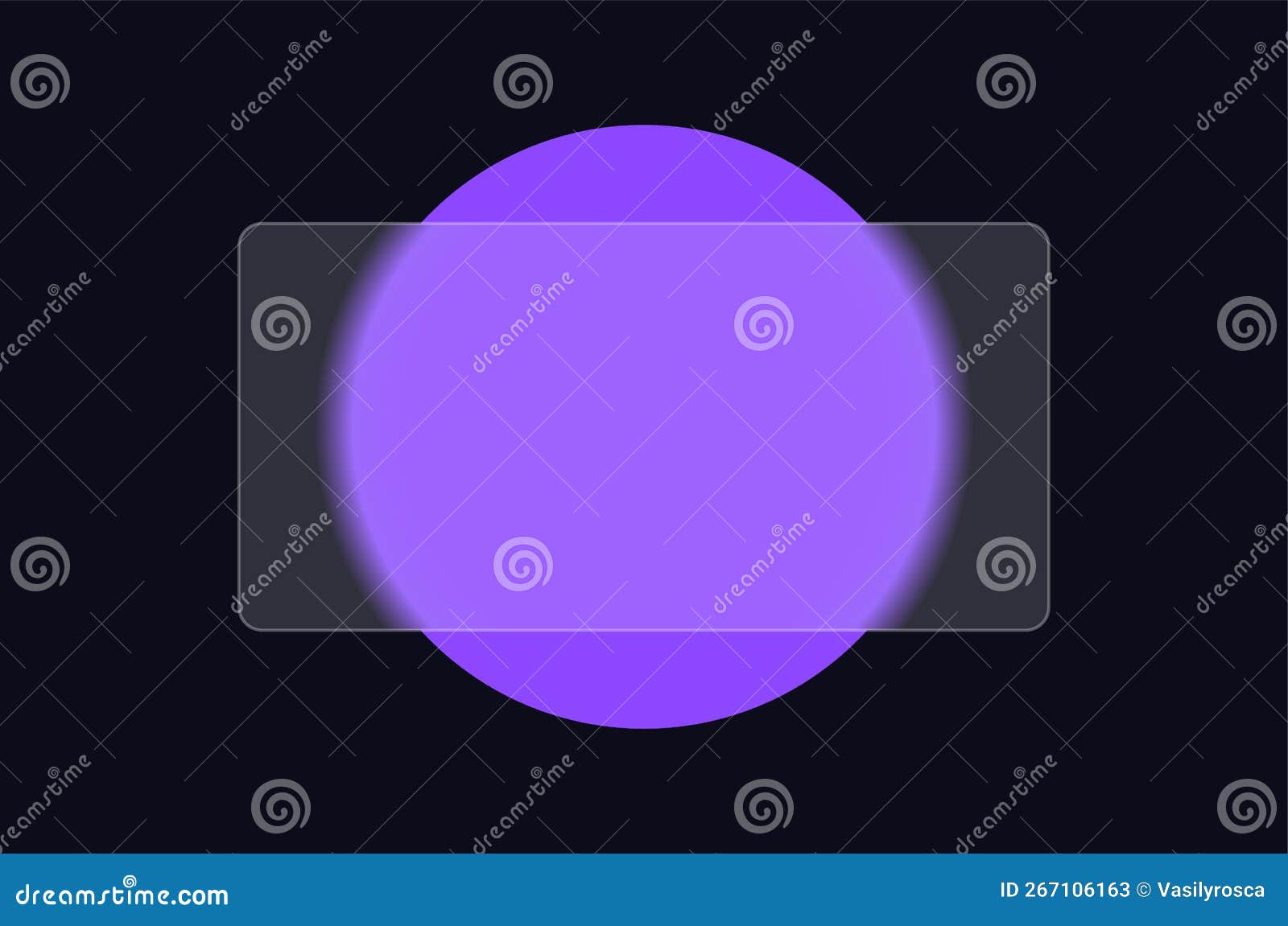 Glass Morphism Blur Gradient 3d Screen Transparent Vector Background ...