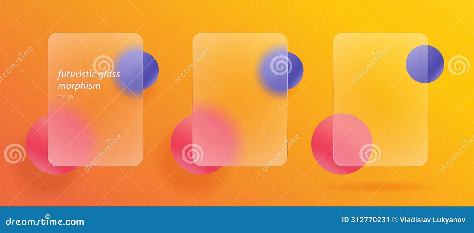 Glass Morphism Vector Transparent Effect 3d Element Graphic ...