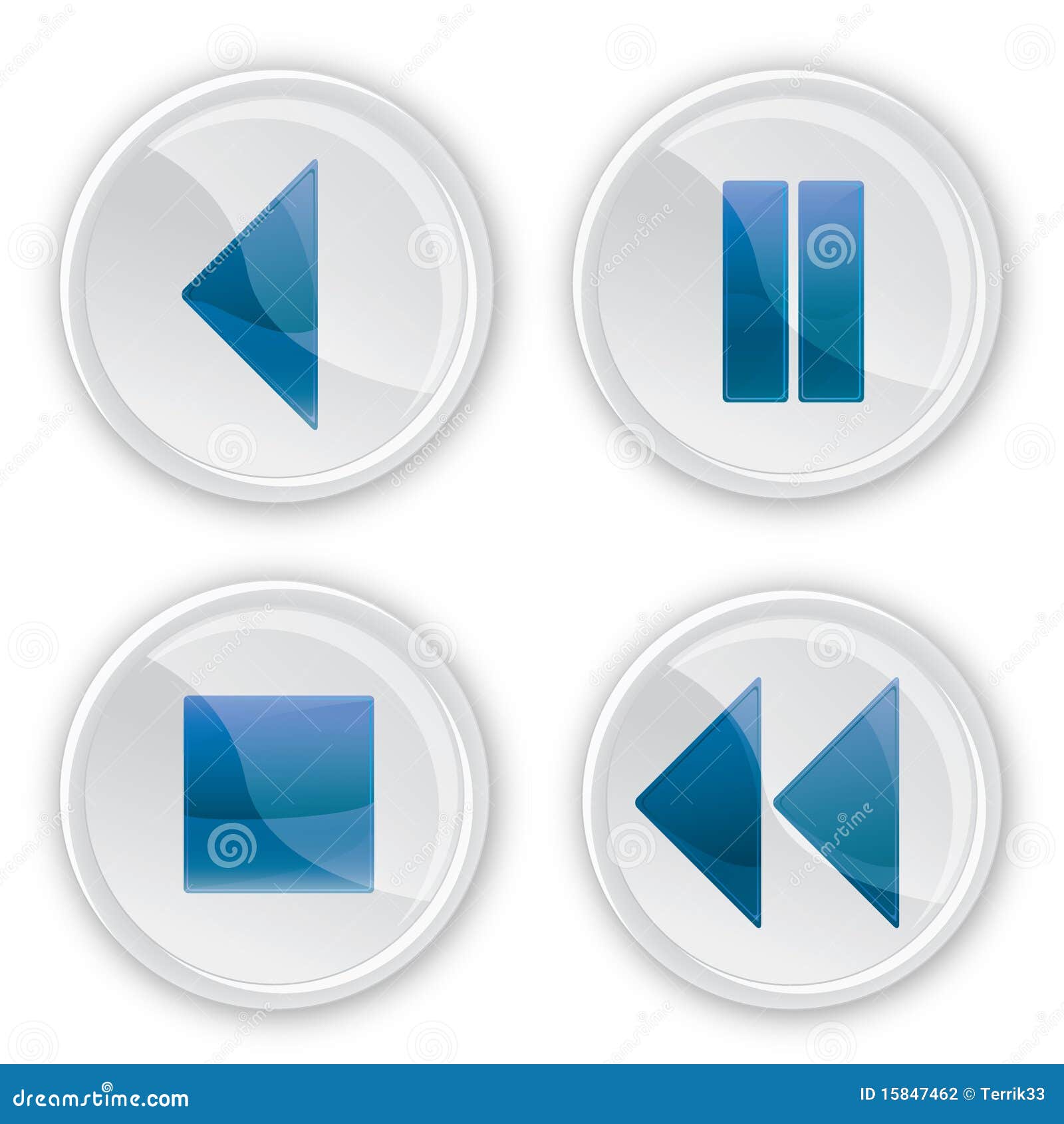 Glass Stop Icons