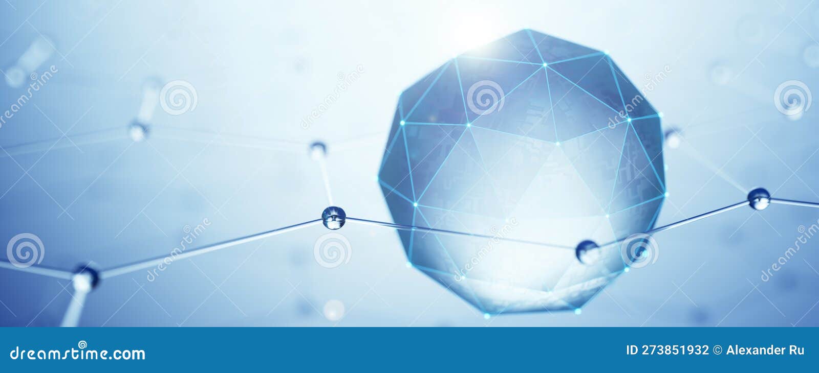 Glass Network Structure. Internet Background. Blockchain Technology ...