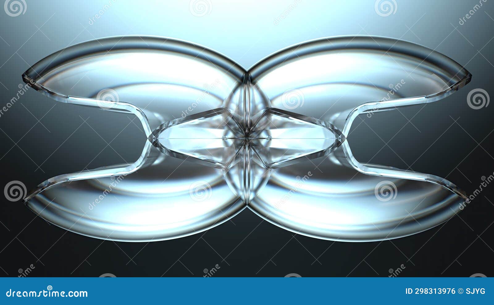 Glass Object Clear Beautiful Refraction and Reflection Beautiful ...