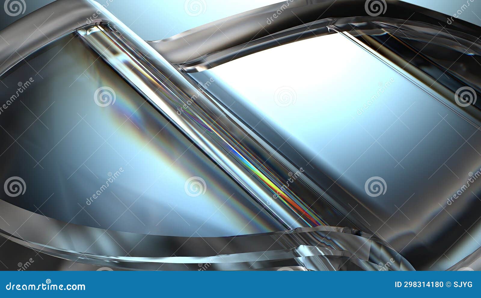 Glass Object Clear Refreshing Refraction and Reflection Beautiful ...