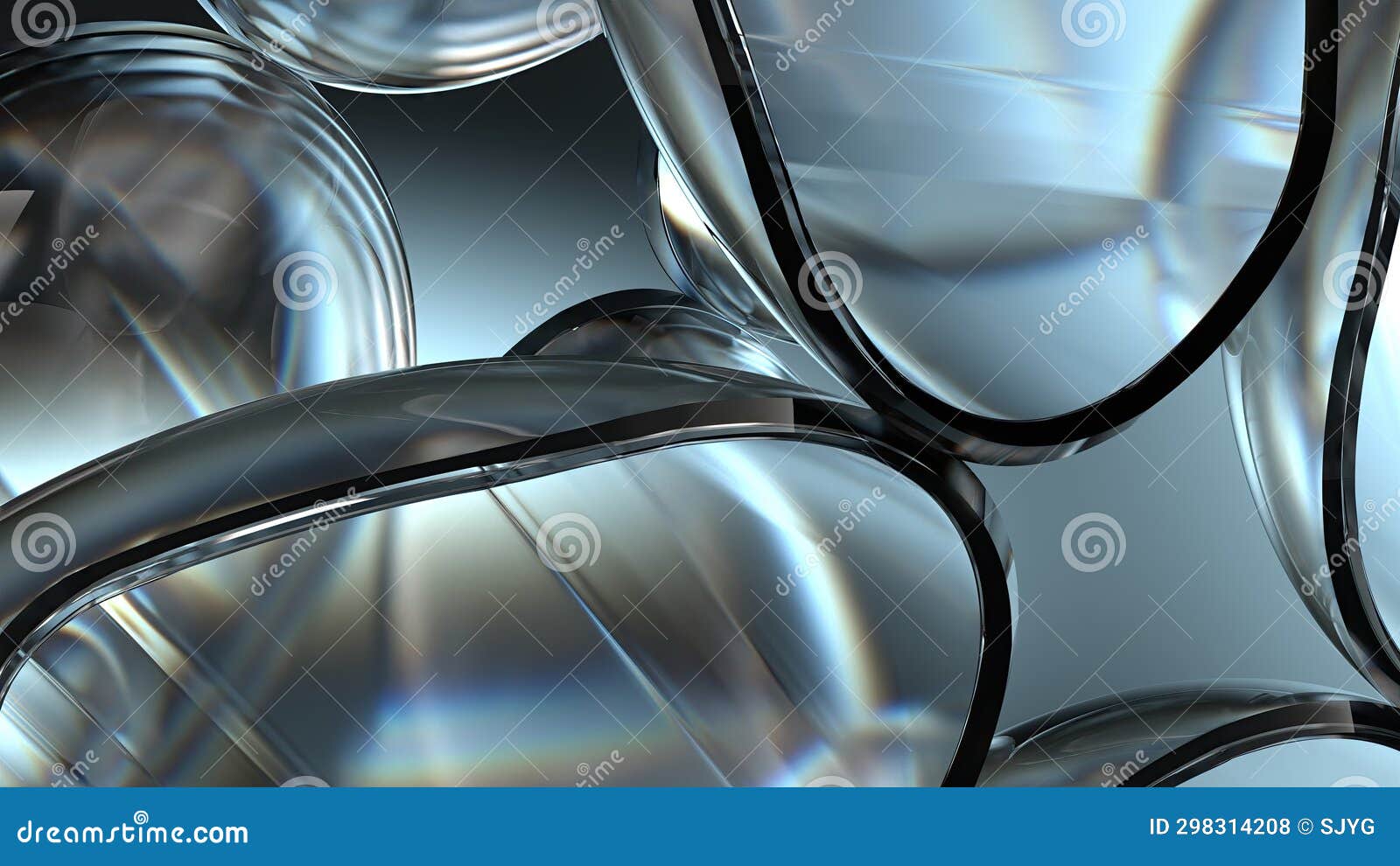 Glass Object Fresh Clear Refraction and Reflection Beautiful Elegant ...