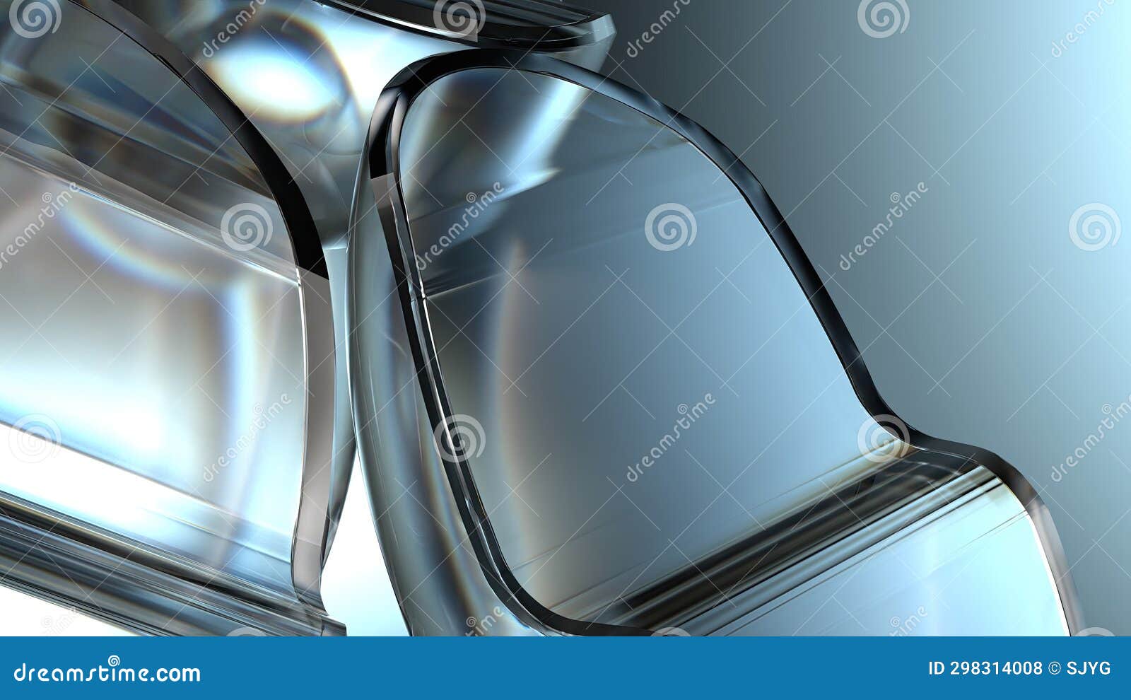 Glass Object Refreshing Fresh Refraction and Reflection Beautiful ...