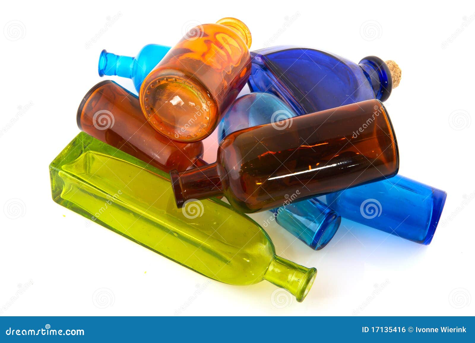 Glass objects stock photo. Image of heap, graceful, colorful - 17135416