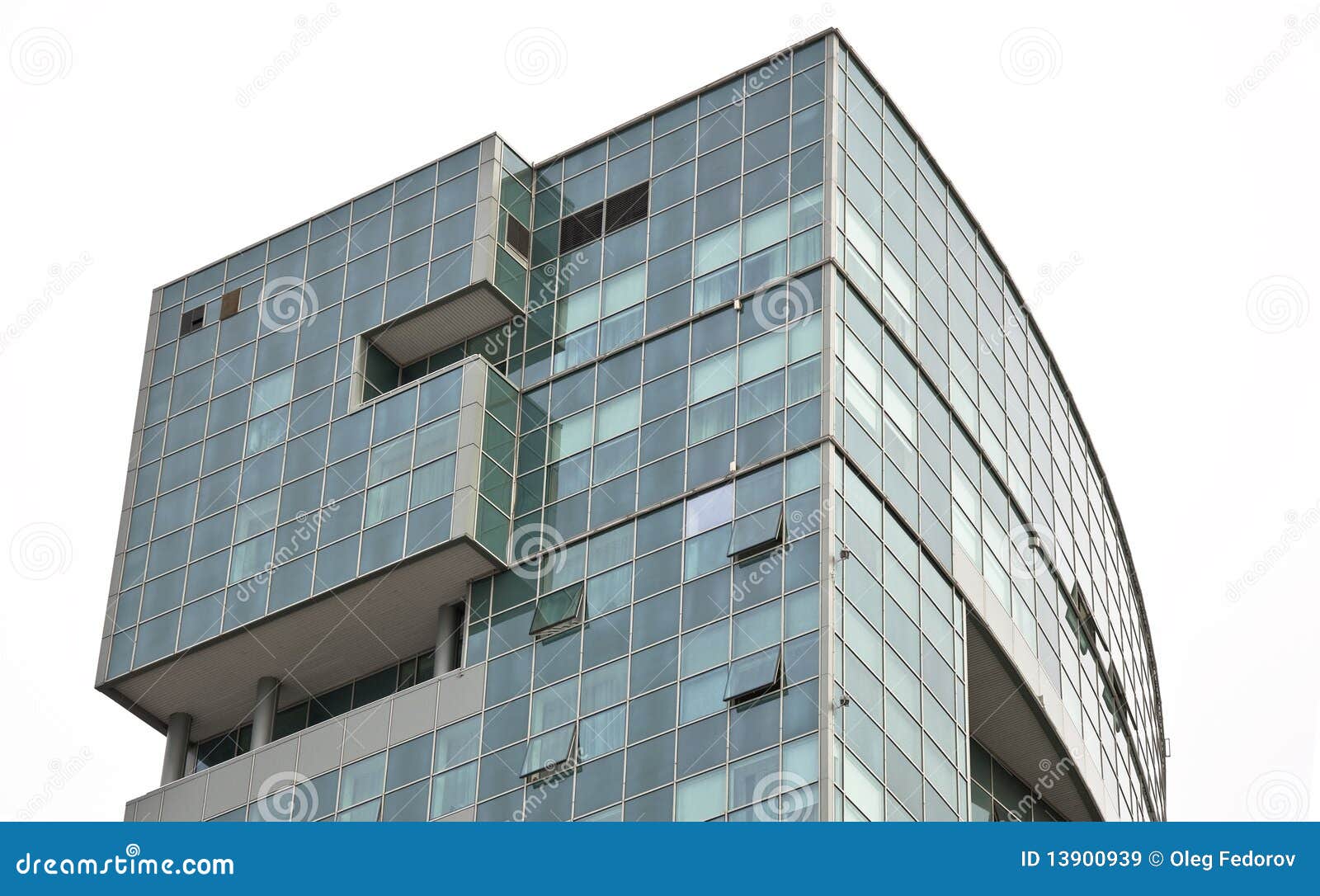 Glass office building. stock image. Image of building - 13900939