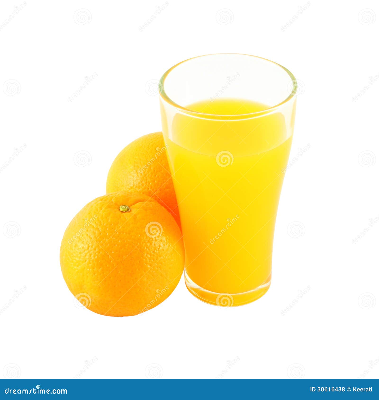 Glass of Orange Juice and Two Fruit Side Stock Photo - Image of food ...
