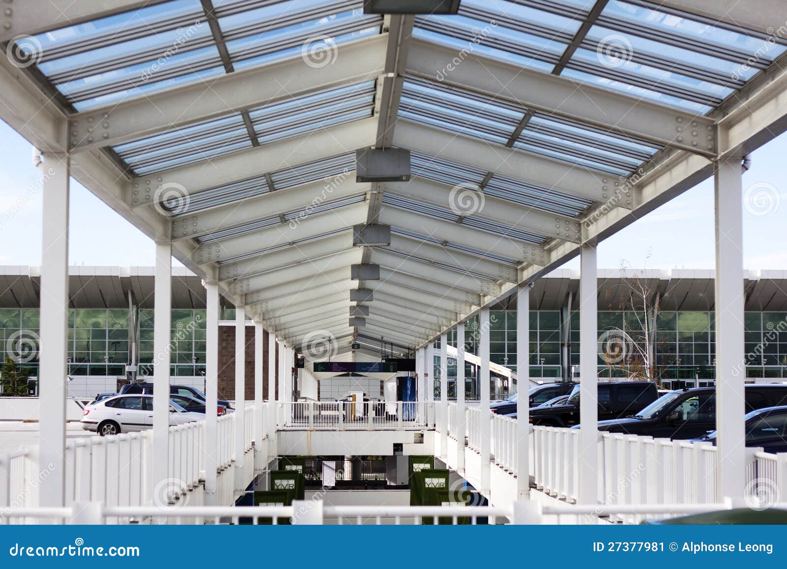 Glass overhang stock image. Image of glass, structure - 27377981