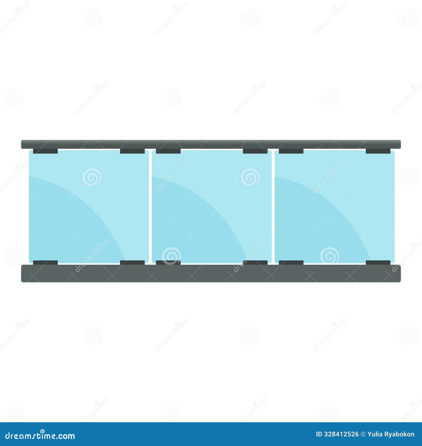 Glass Panel Balcony Providing Unobstructed View with Metal Railing ...