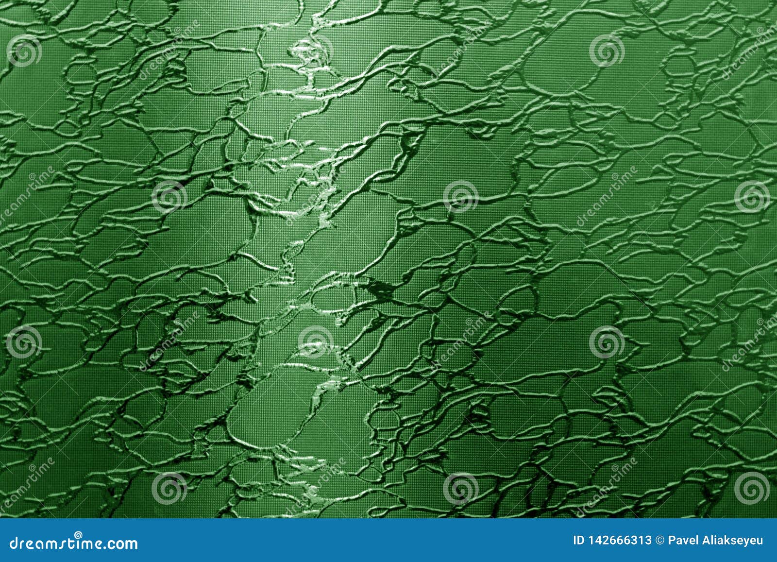Glass with Pattern in Green Tone Stock Illustration - Illustration of ...