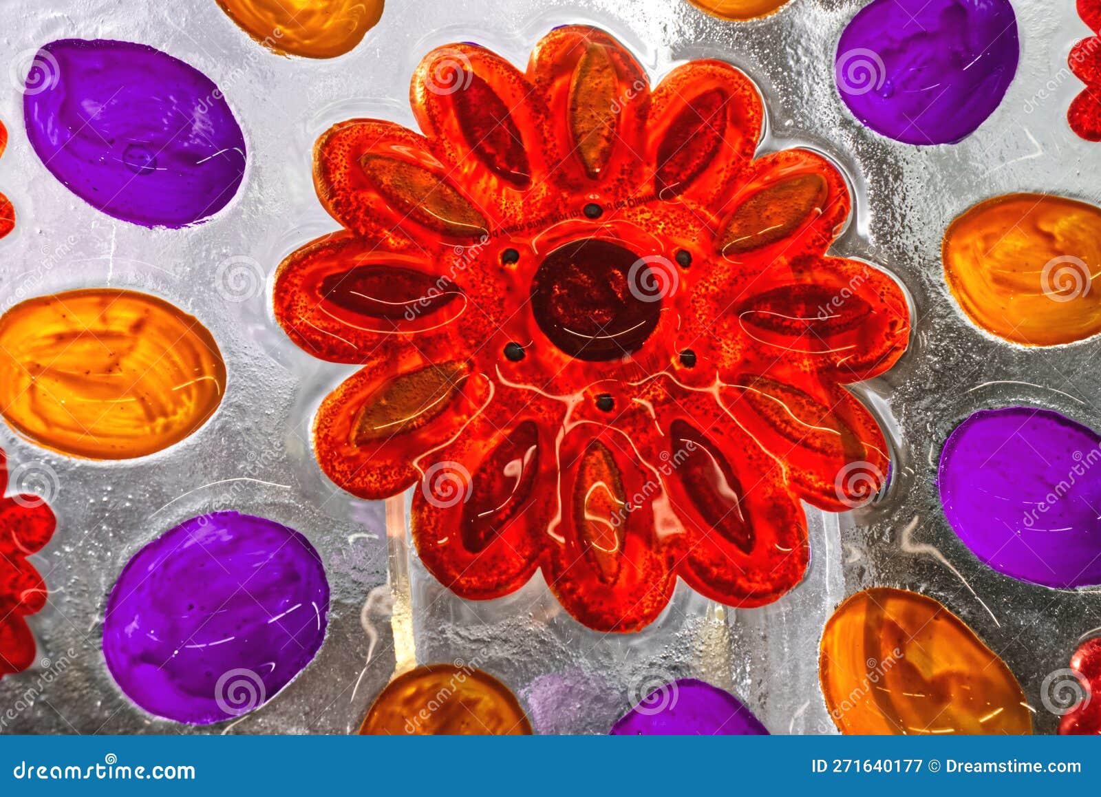 Glass Pattern #2 - Variants of Red #2 Stock Illustration - Illustration ...