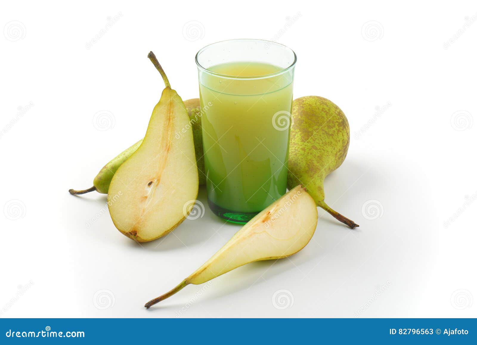 Glass of pear juice stock image. Image of beverage, glass - 82796563