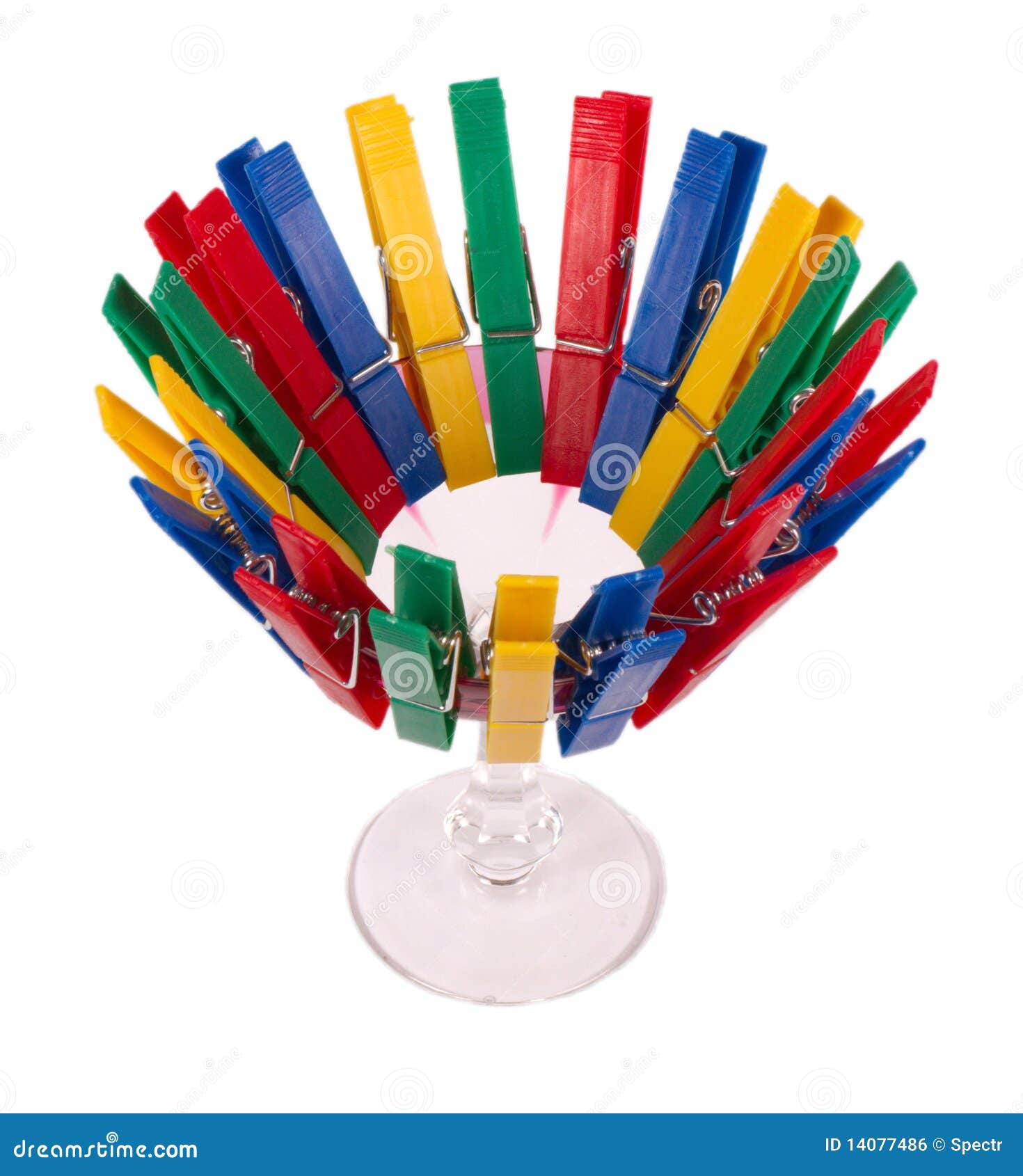 Glass with pegs stock photo. Image of glass, cord, home - 14077486