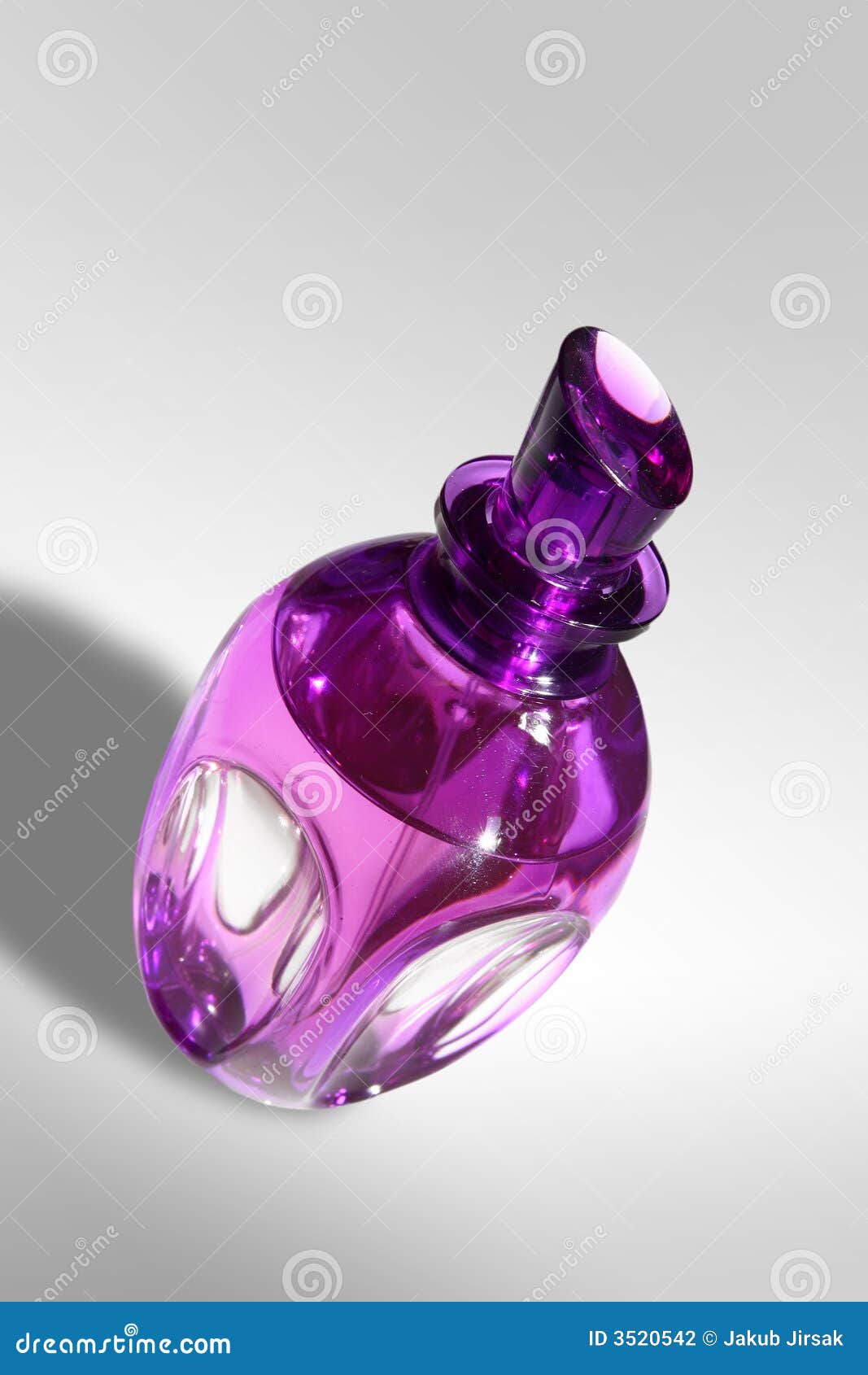 Glass for perfume (flacon) stock photo. Image of gray - 3520542