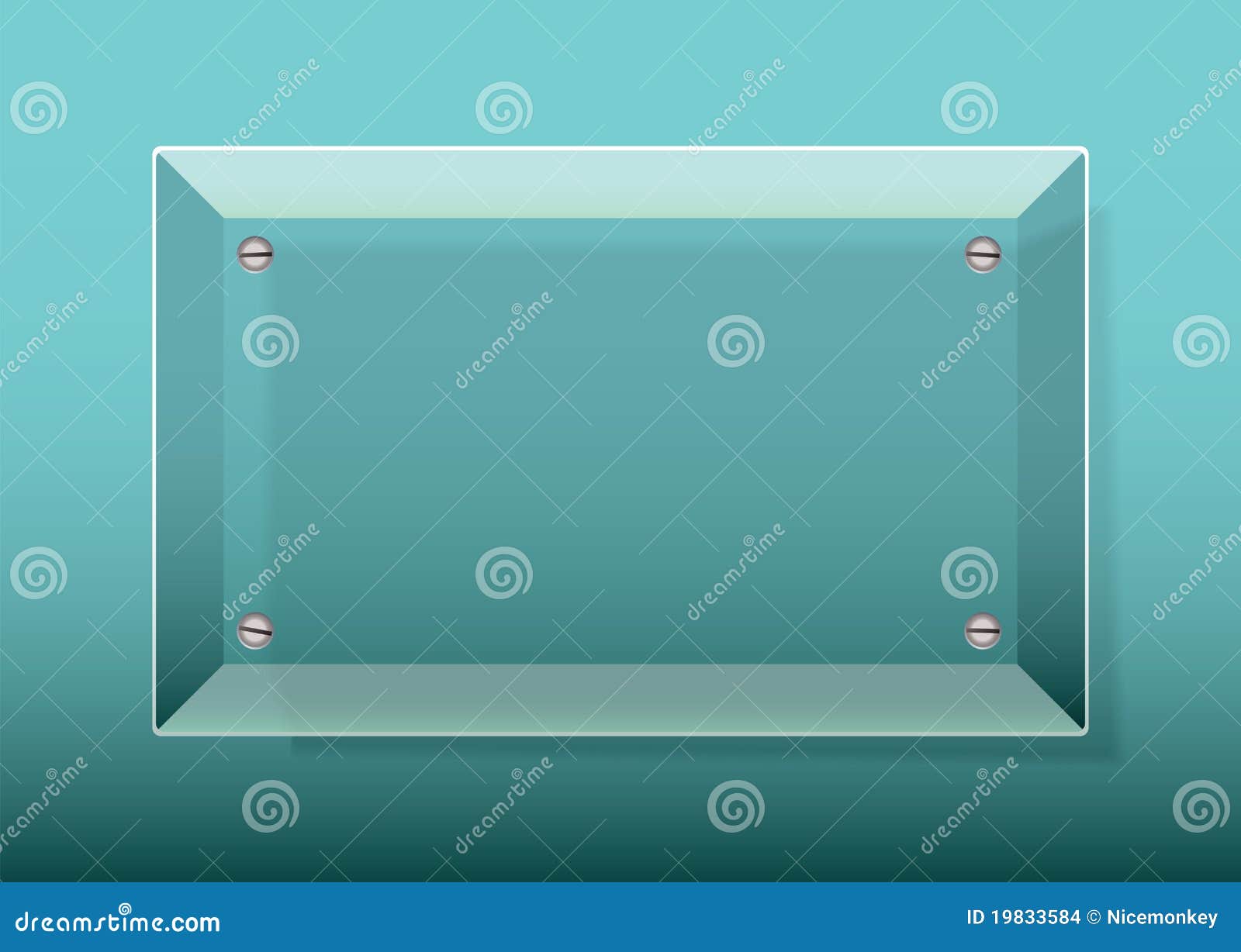 Glass Plaque Vector Illustration | CartoonDealer.com #19884348