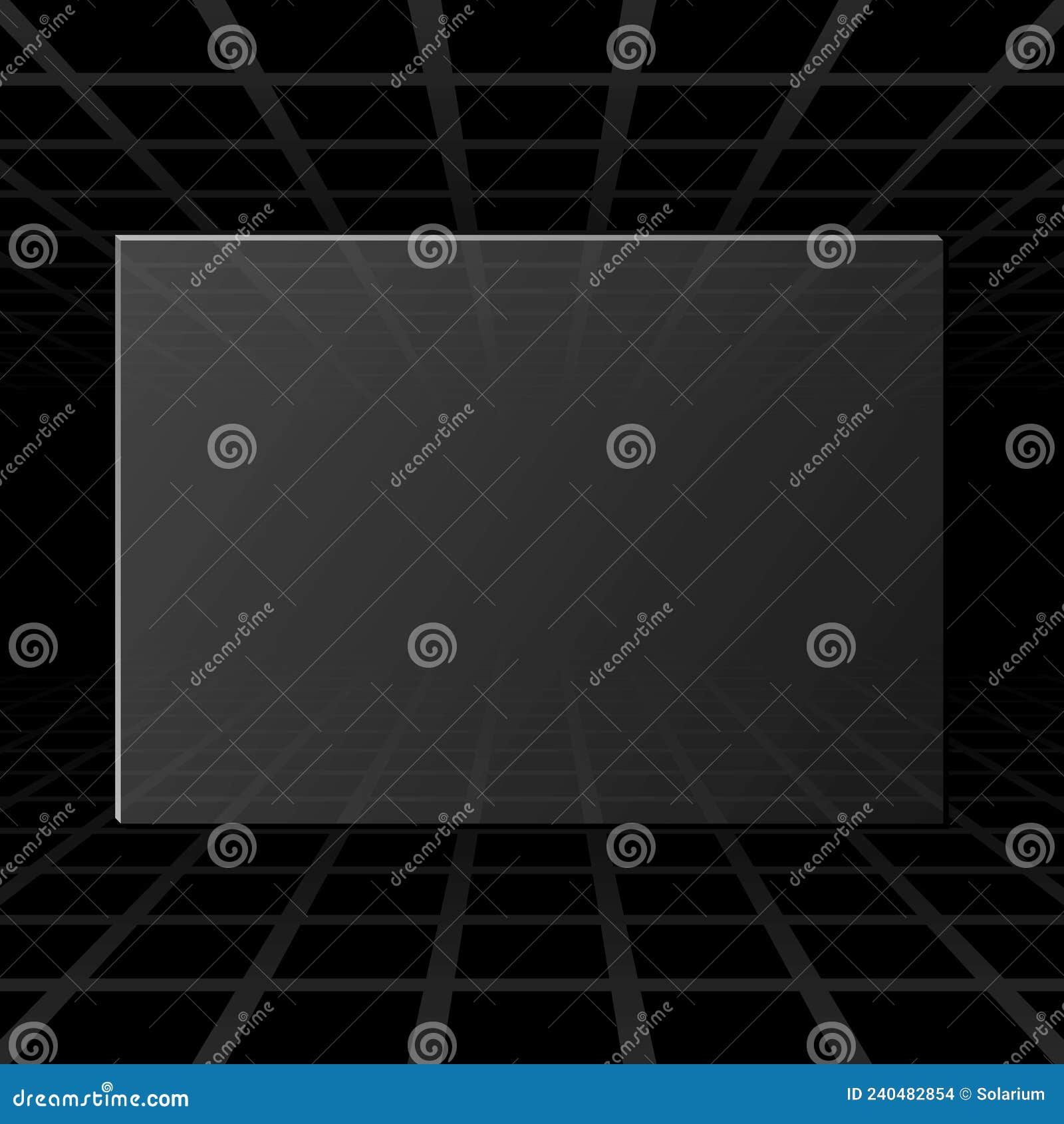 Glass Plaque Vector Illustration | CartoonDealer.com #19884348