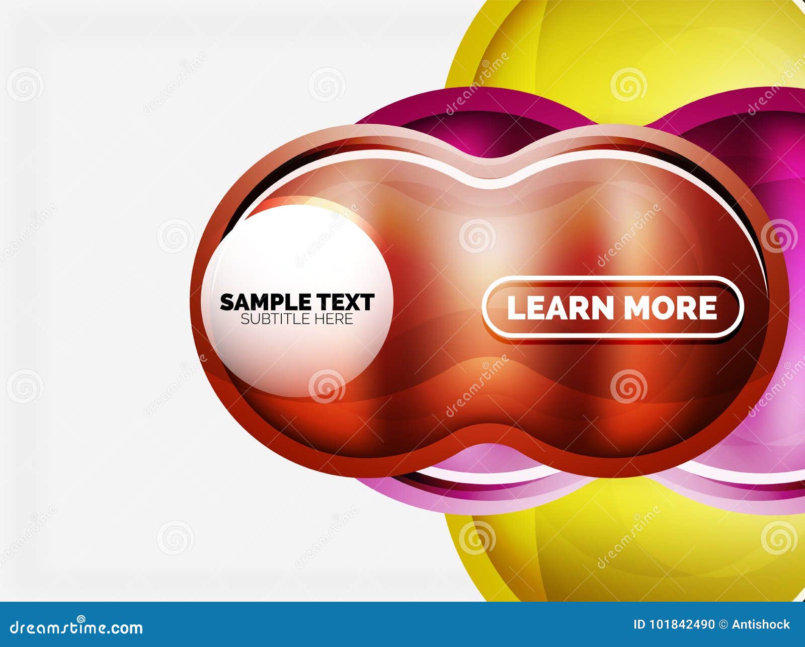 Glass or Plastic Hi-tech Bubble Background Stock Vector - Illustration ...