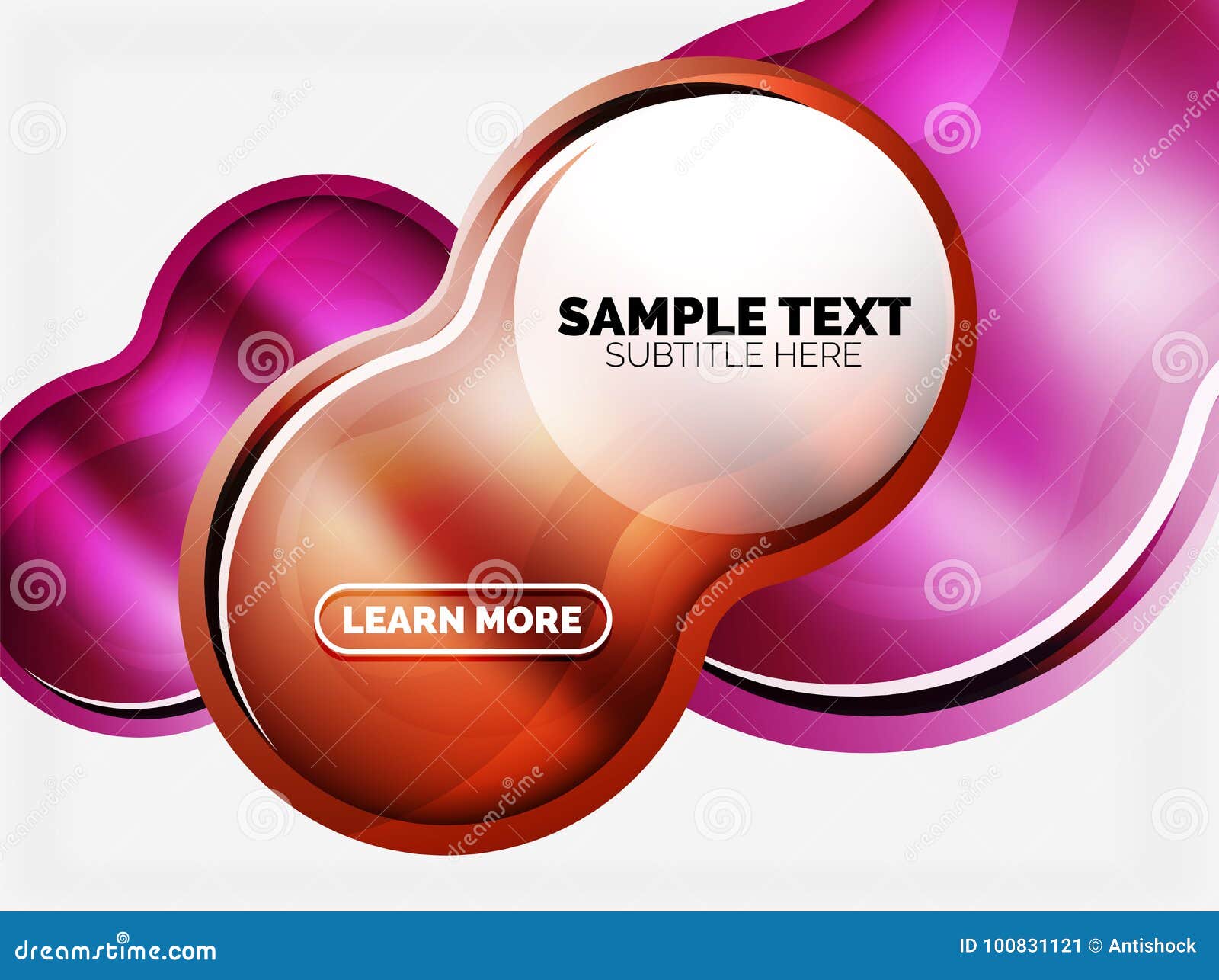 Glass or Plastic Hi-tech Bubble Background Stock Vector - Illustration ...