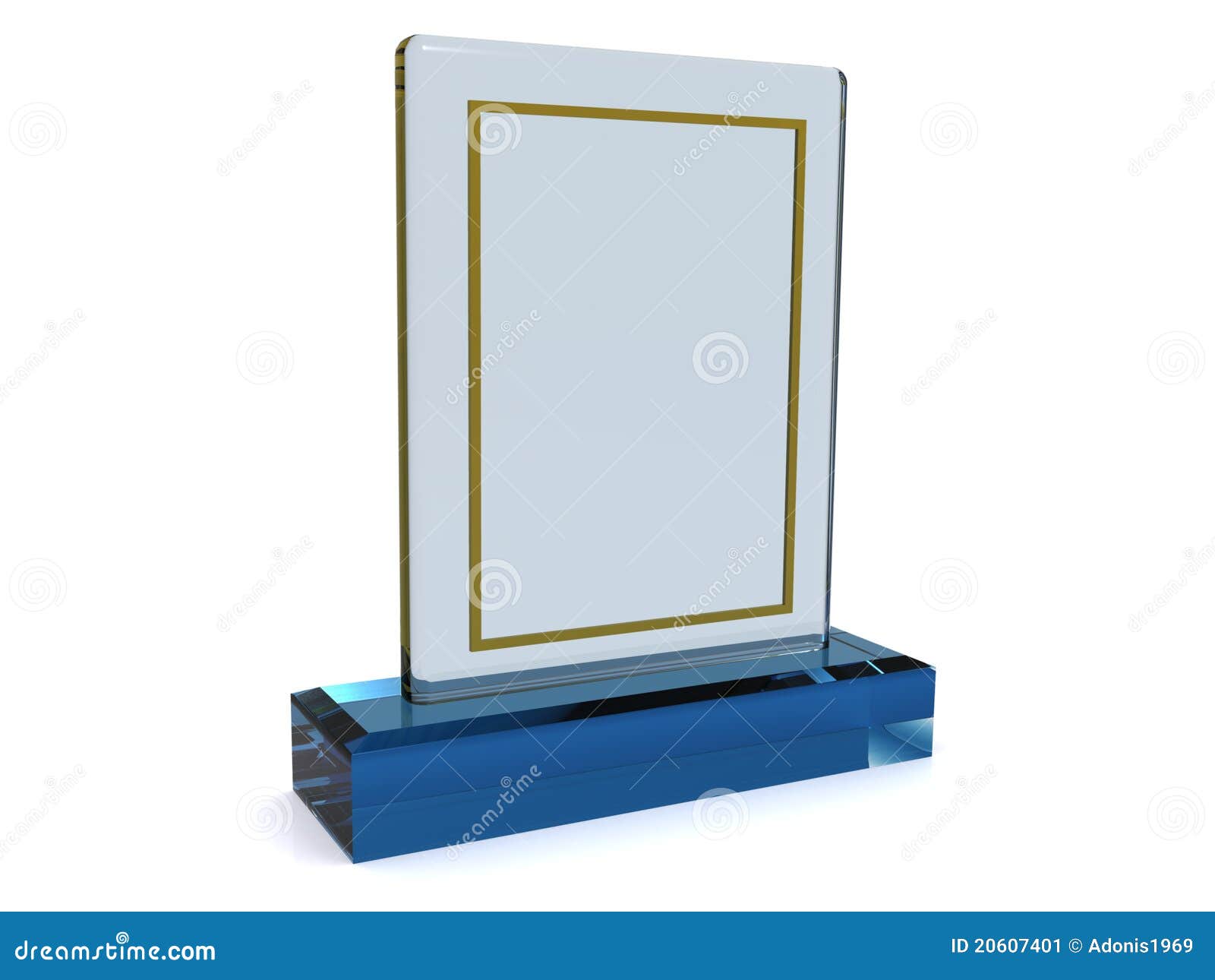 Glass plate or award stock image. Image of design, plate - 20607401