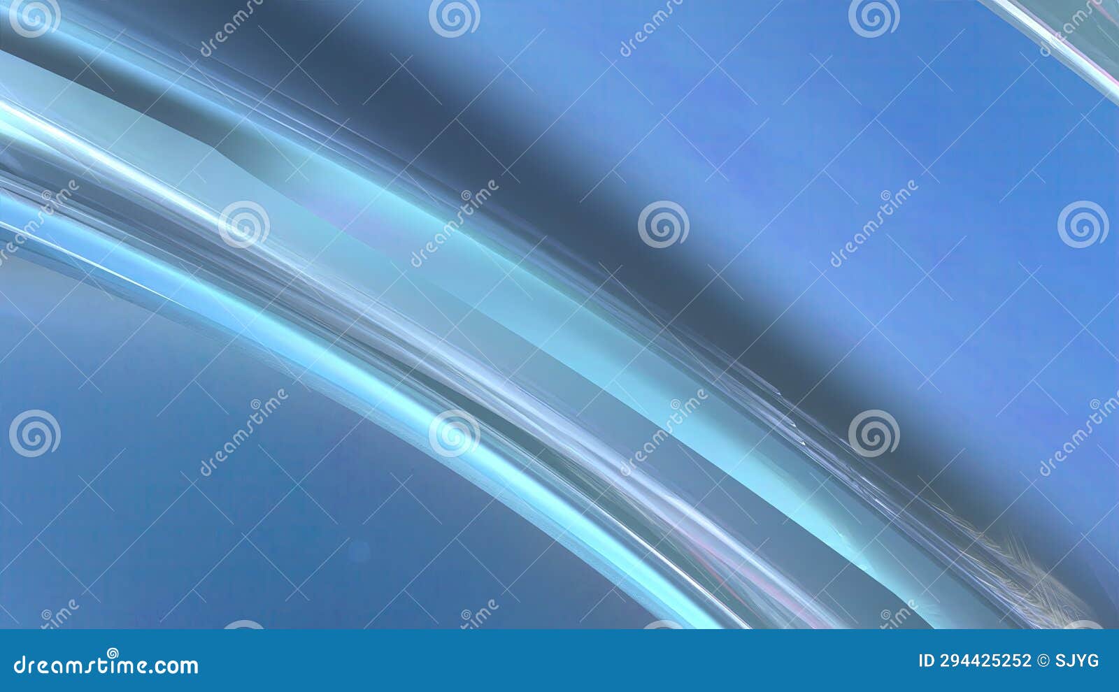 Glass Prism Bending Line Crystal Elegant Modern 3D Rendering Image ...