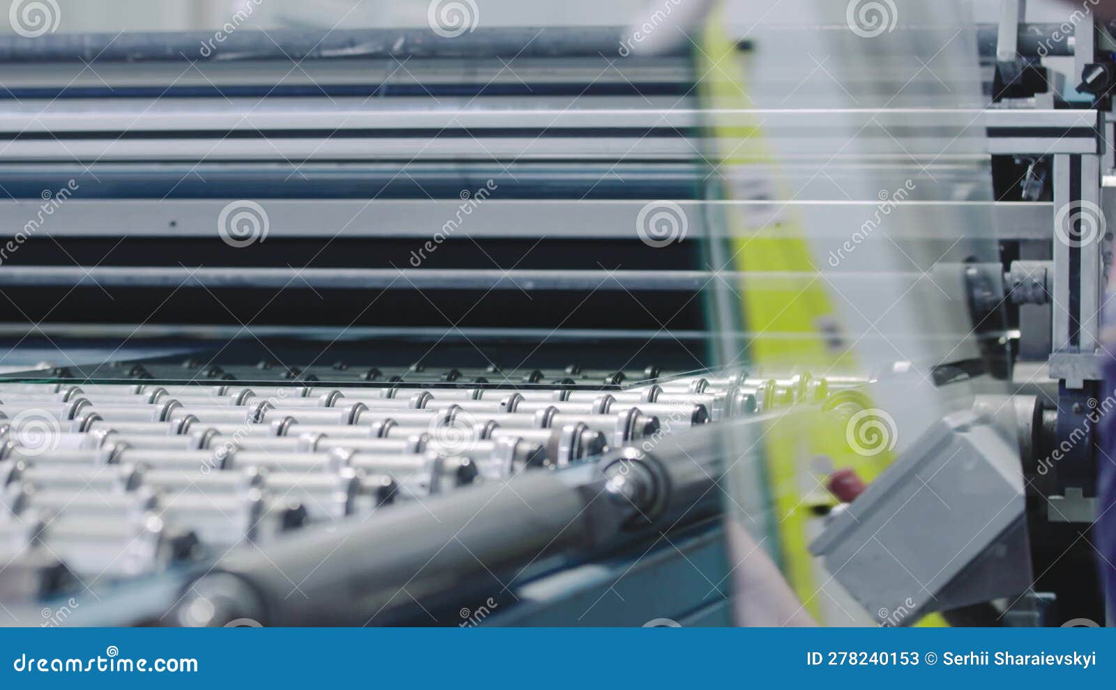 Glass Processing and Tempering Process Stock Video - Video of ...