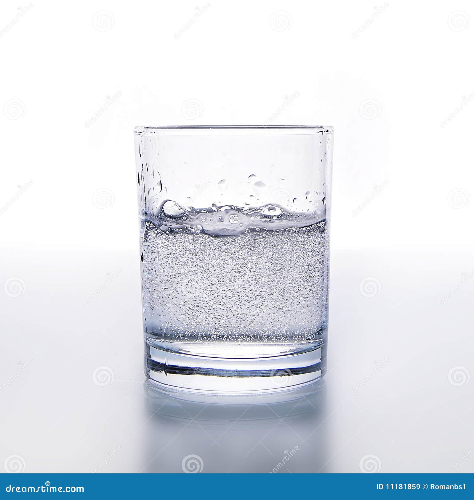Glass of pure water stock image. Image of pure, vodka - 11181859