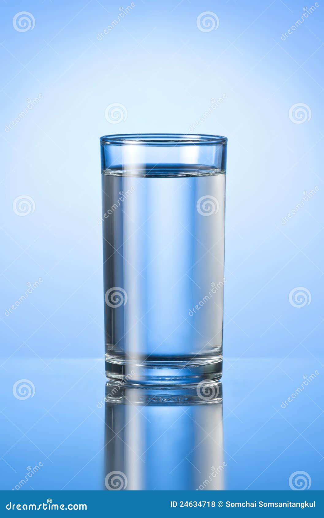 A glass of pure water stock photo. Image of nature, liquid - 24634718