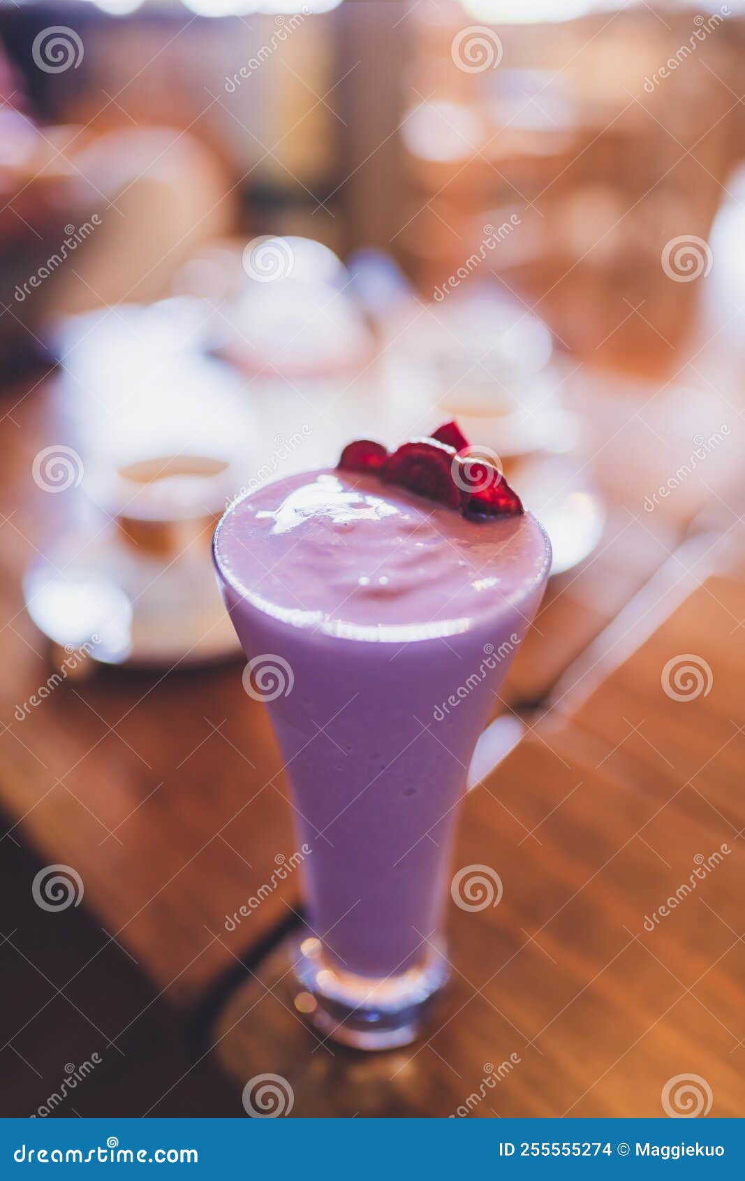 A Glass of Purple Milkshake Stock Photo - Image of glow, next: 255555274