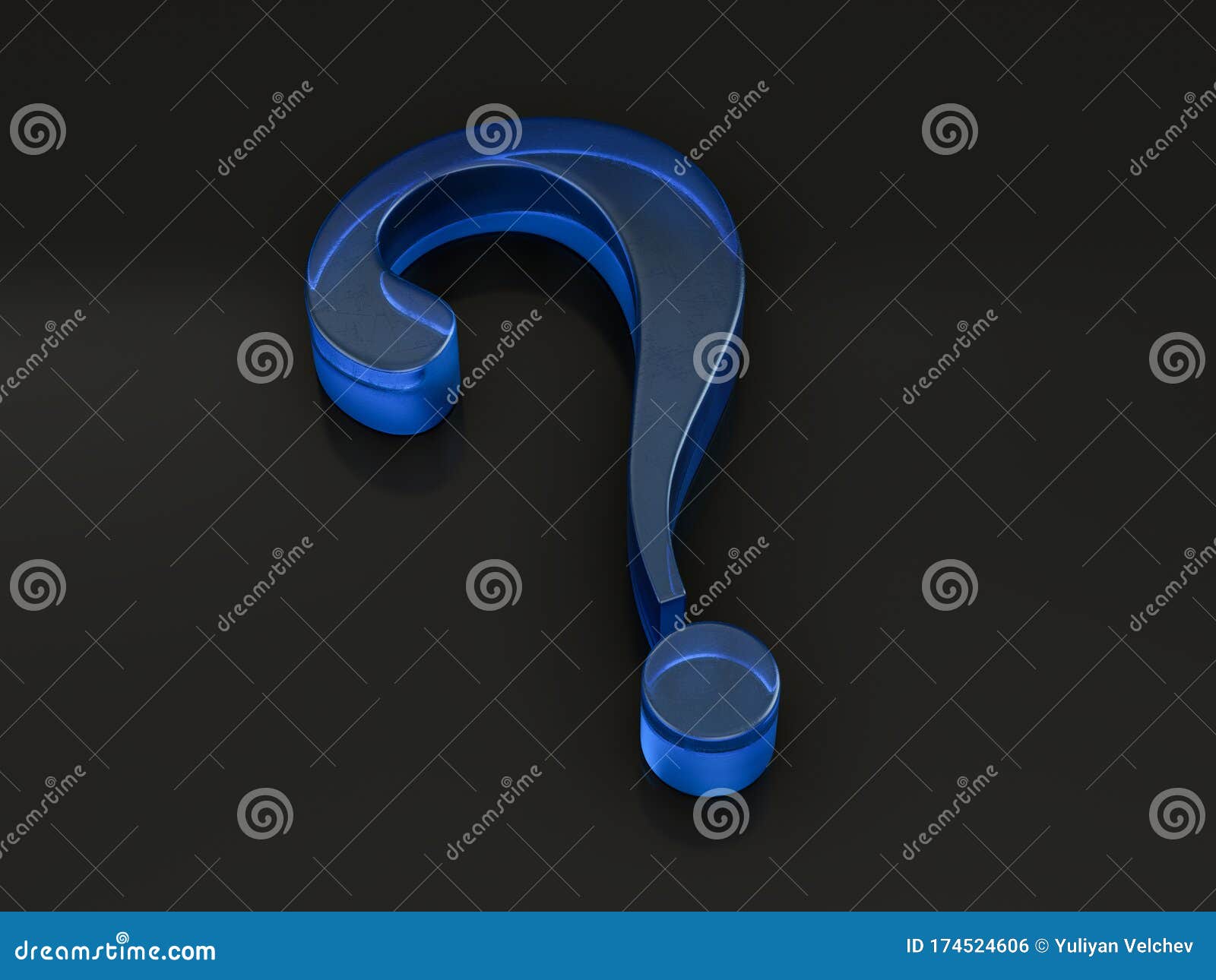 Glass Question Mark Stock Photo | CartoonDealer.com #5756730