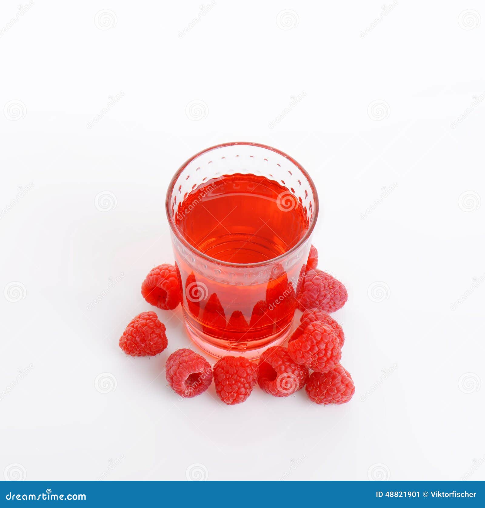 Glass of raspberry juice stock image. Image of shot, diet - 48821901