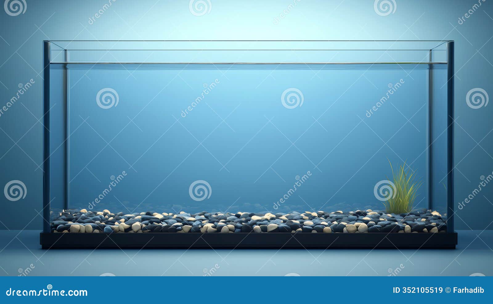 Glass Rectangular Banner With Floating Spheres. Glass Morphism Style ...