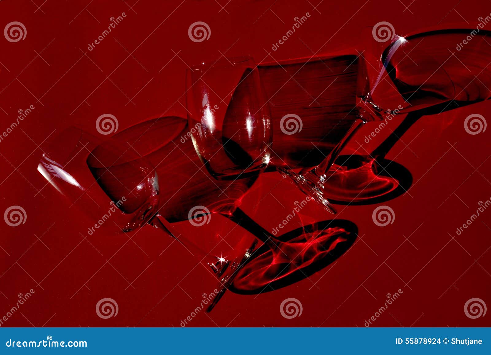 Glass on red background stock photo. Image of vertical - 55878924