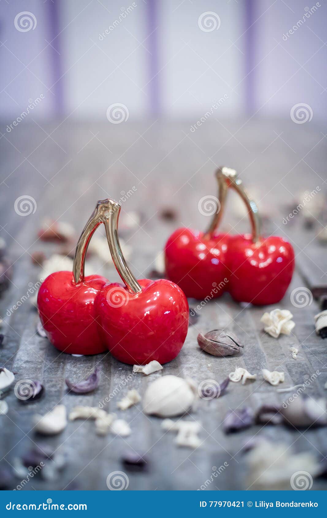 Glass Red Cherry Decor Object Stock Photos - Free & Royalty-Free Stock ...