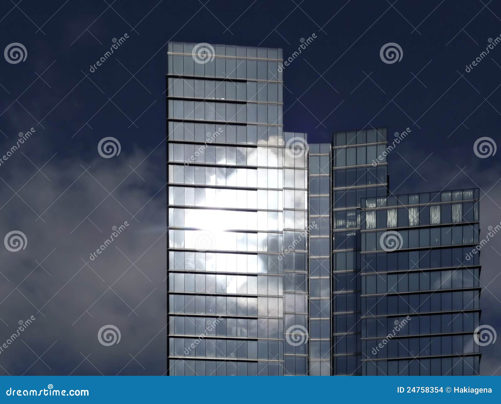Glass Reflection stock photo. Image of exterior, finance - 24758354