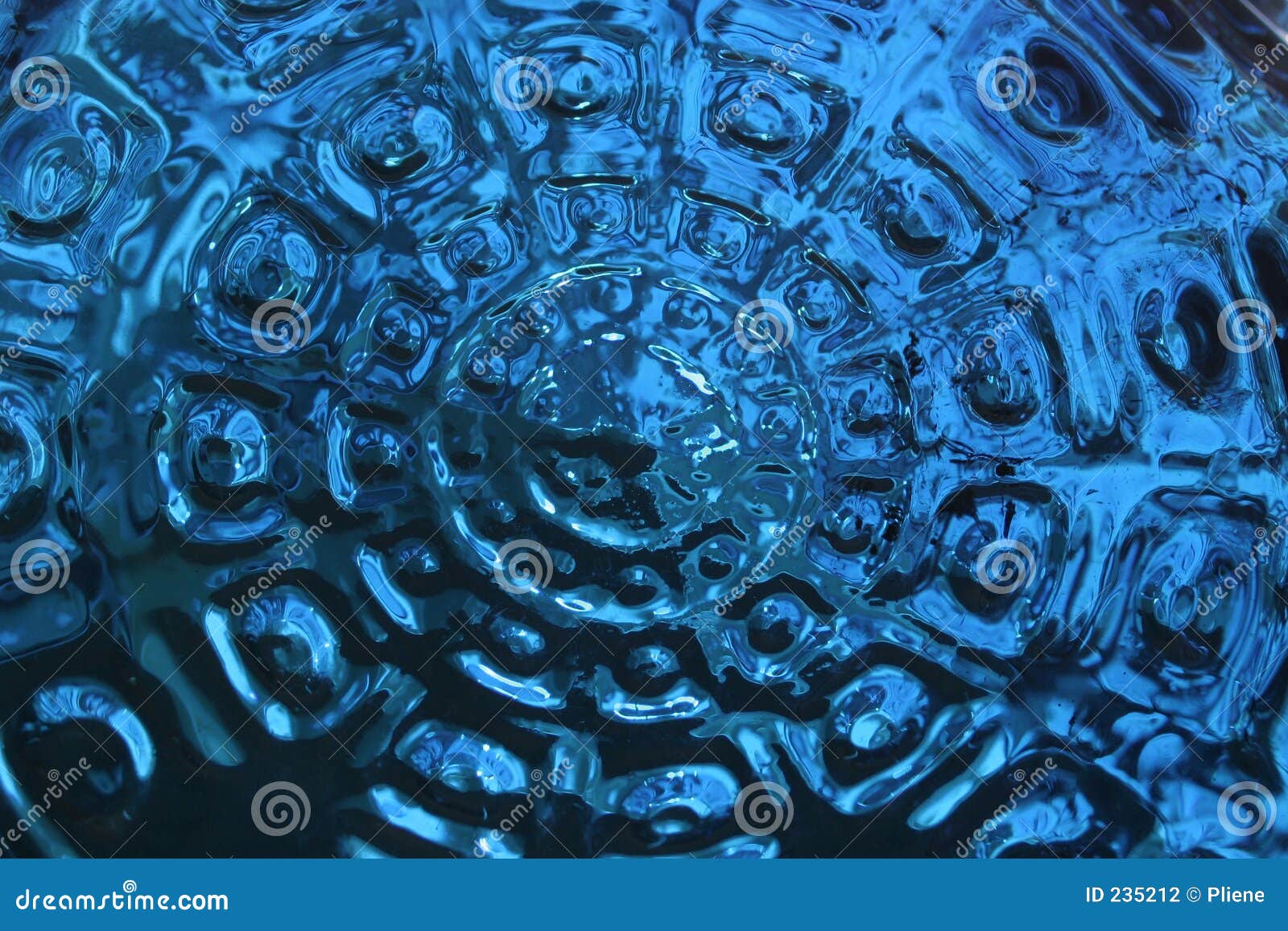 Glass Reflection Blue stock photo. Image of circle, bowl - 235212