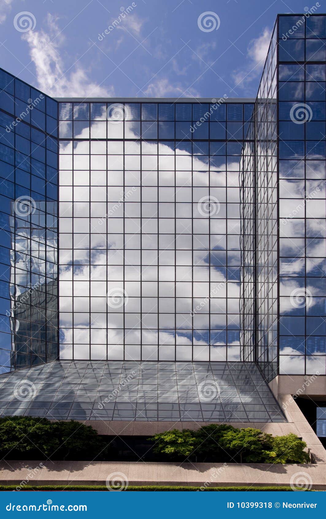 Glass Reflections stock photo. Image of steel, line, angles - 10399318