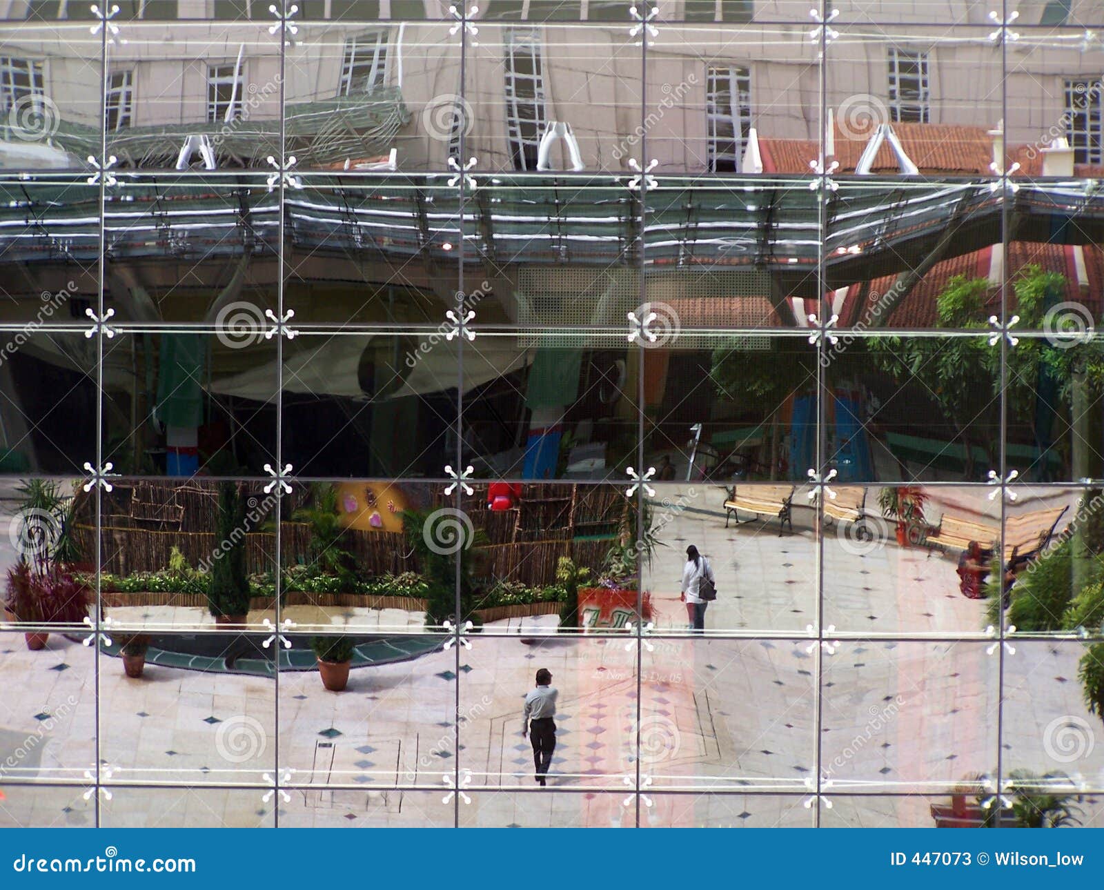 Glass Reflections stock image. Image of glass, industries - 447073