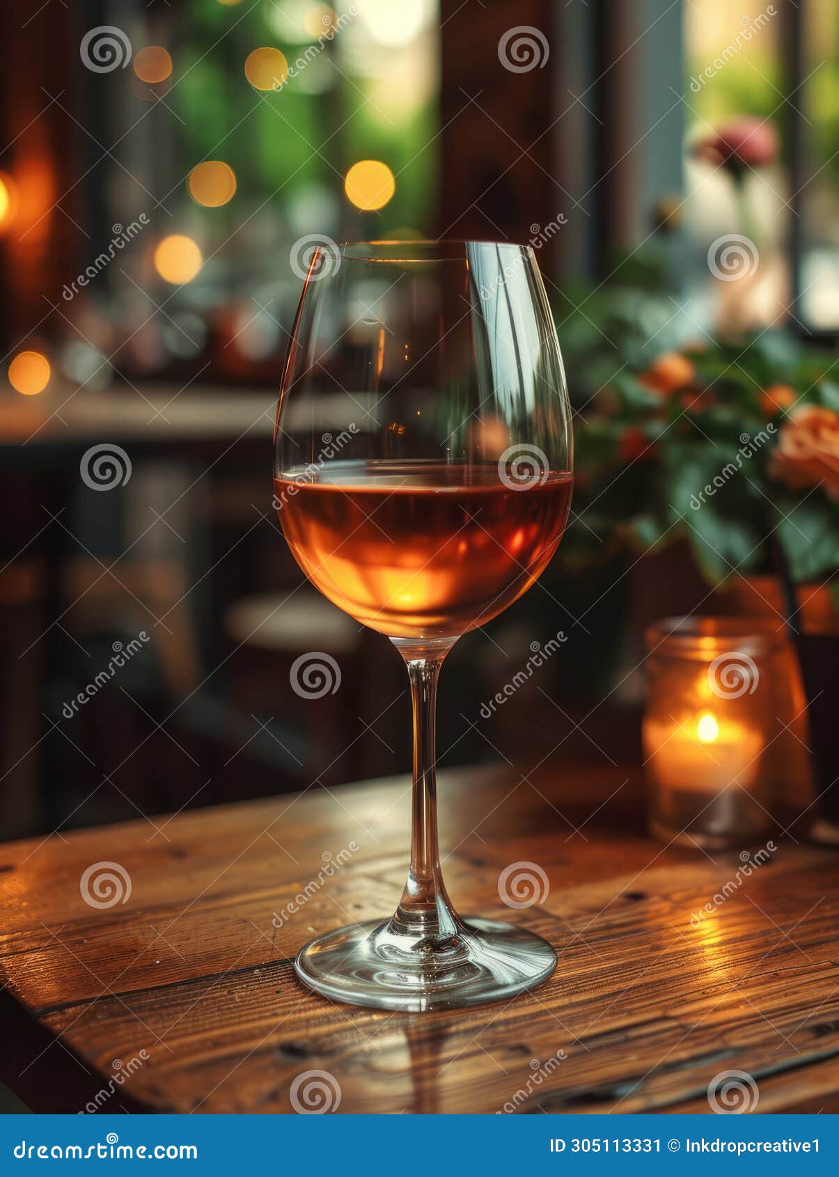 A glass of refreshing wine stock image. Image of vino - 305113331