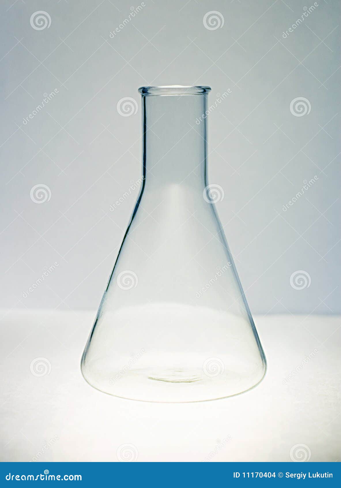 Glass Retort Flask With Red Liquid Sample Isolated. Laboratory Analysis ...