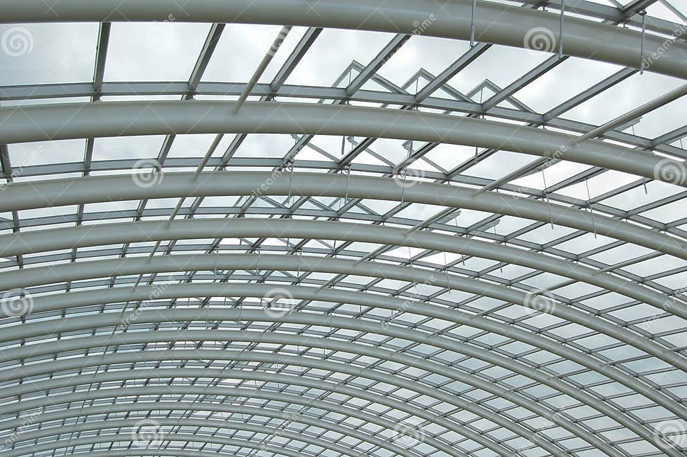 Glass roof stock image. Image of architecture, light, contemporary ...