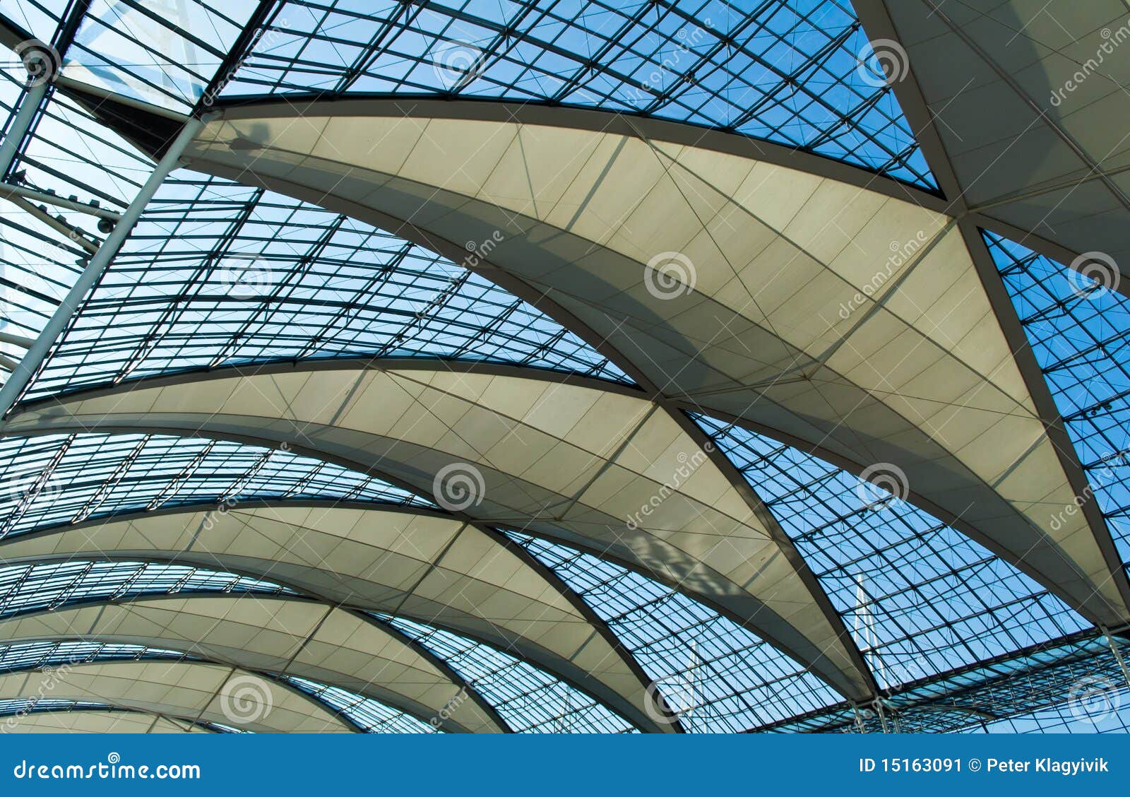 Glass roof stock image. Image of line, attraction, famous - 15163091
