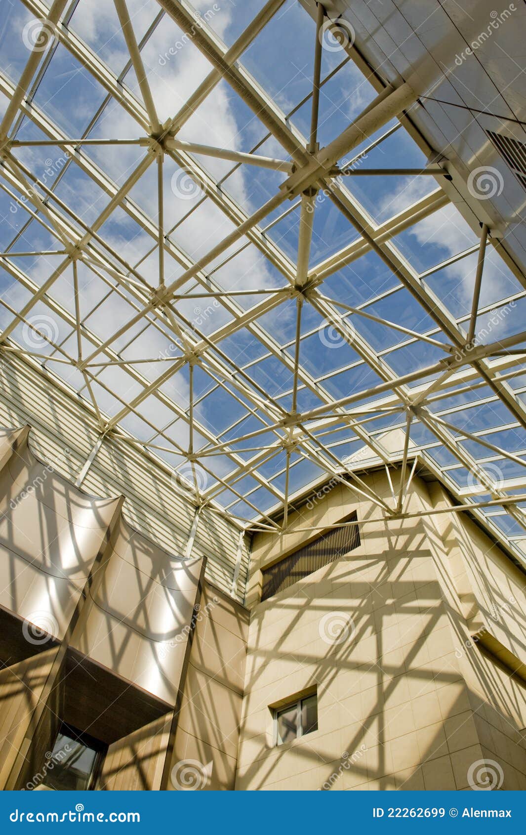 Glass roof stock image. Image of estate, fixing, indoors - 22262699