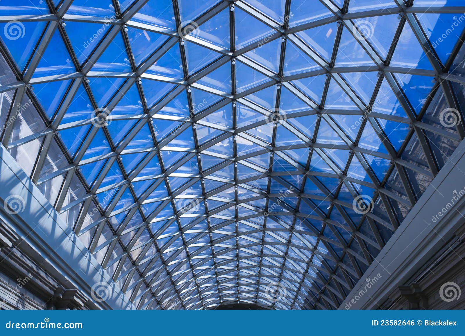 Glass roof stock photo. Image of glasshouse, dome, glass - 23582646